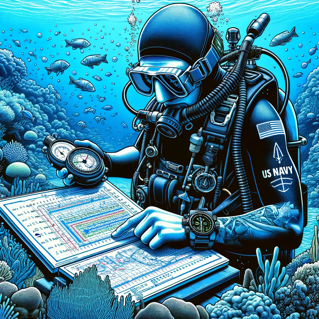 Navigating the Depths: A Guide to Using the US Navy Dive Tables – Deco ...